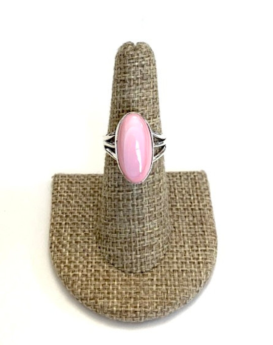 Pink Conch Shell Ring Size 7. 925 Sterling Silver - Etsy