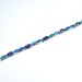 Tanzanite & Blue Fire Opal Inlay Genuine 925 Sterling Silver Link Tennis Bracelet 7-1/2'' - Etsy