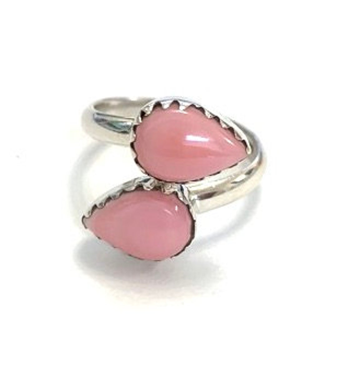 Pink Conch Ring Size 6,7,8,9,10,11. Adjustable up to 2 Sizes. - Etsy
