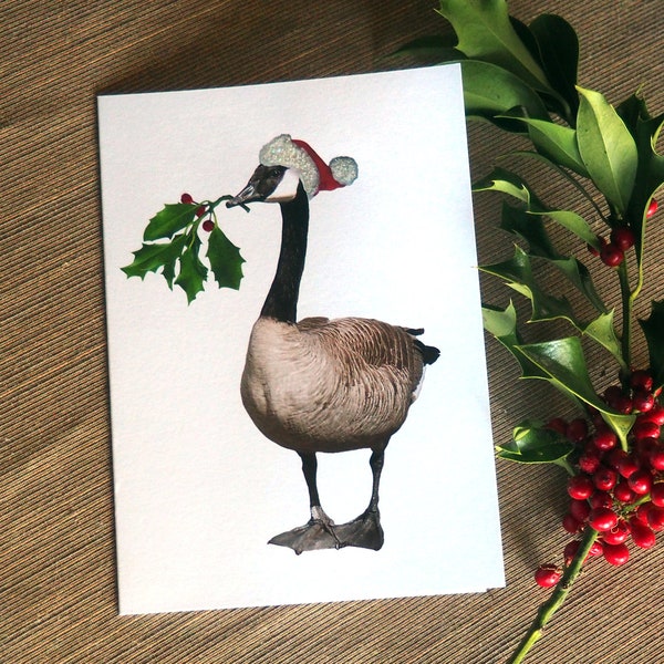 Christmas Goose - Etsy