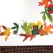 October Leaves Printable Border, Fall Digital Border - Etsy
