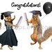 Grad Squirrels Printable Graduation Card Digital Squirrel - Etsy
