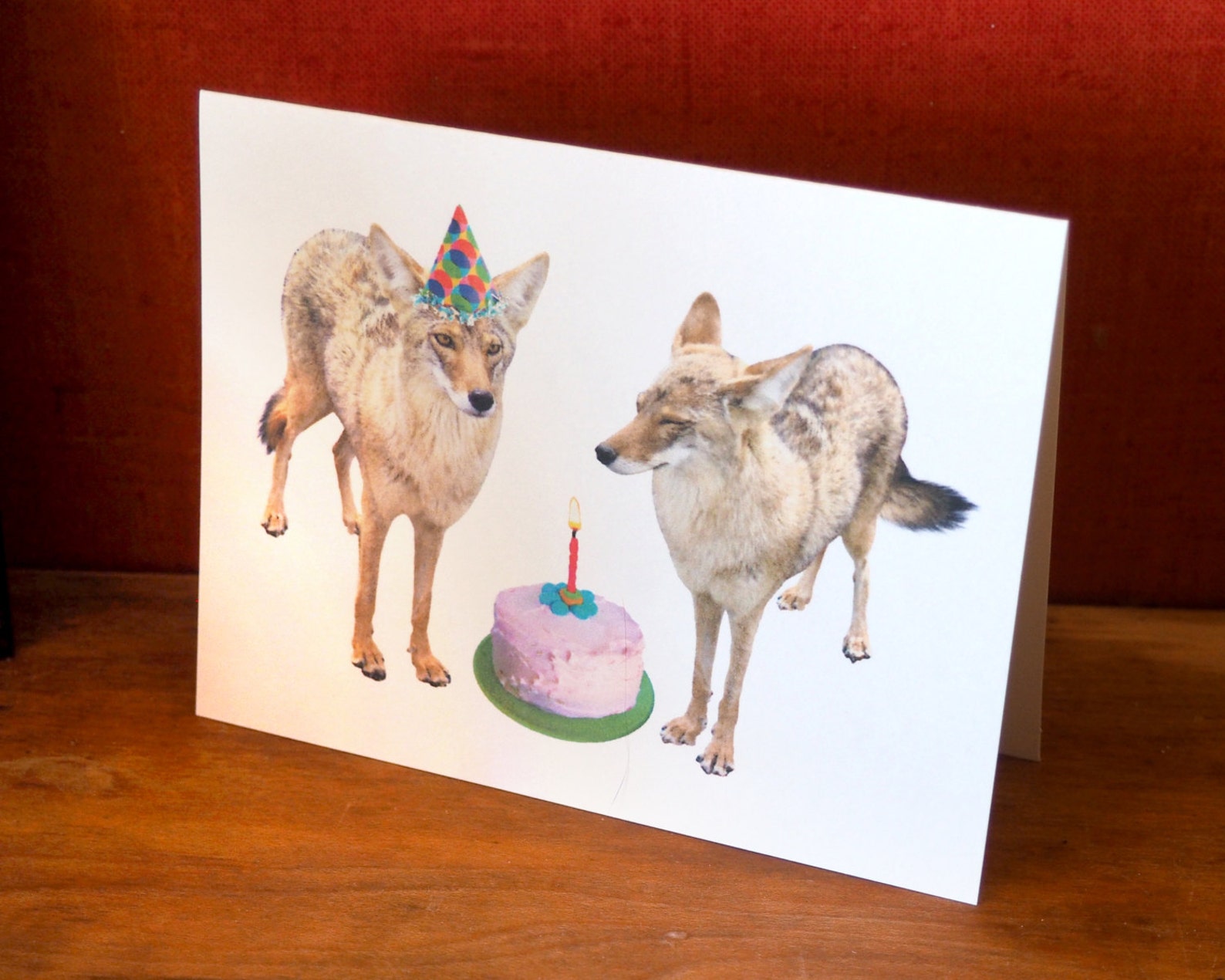 Coyotes Printable Birthday Card - Etsy
