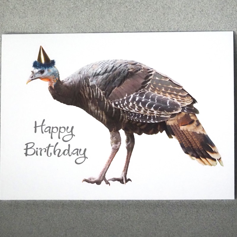 Turkey Card - Etsy