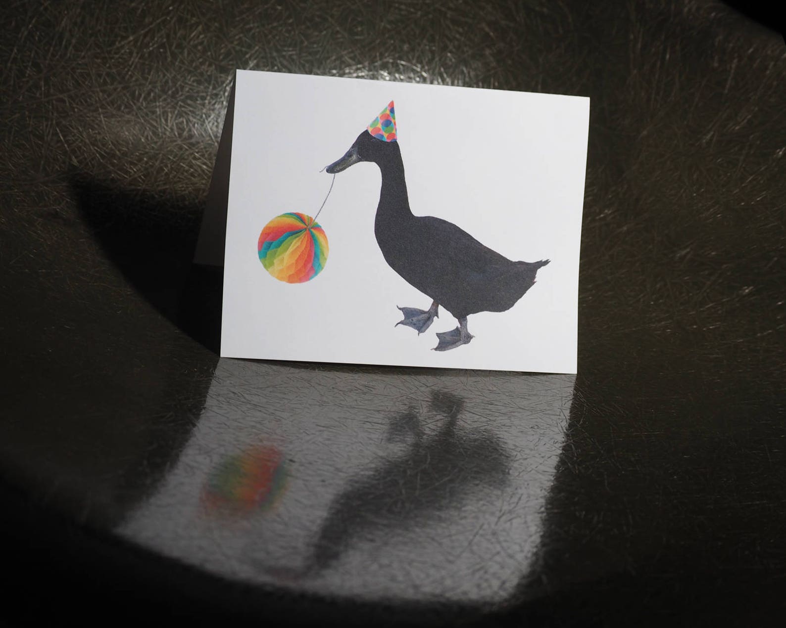 Party Duck Printable Birthday Card Digital Party Card | Etsy