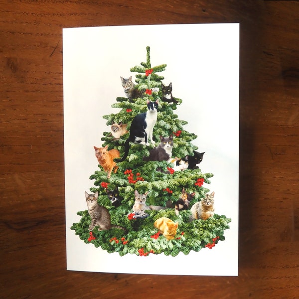 Christmas Tree Card - Etsy