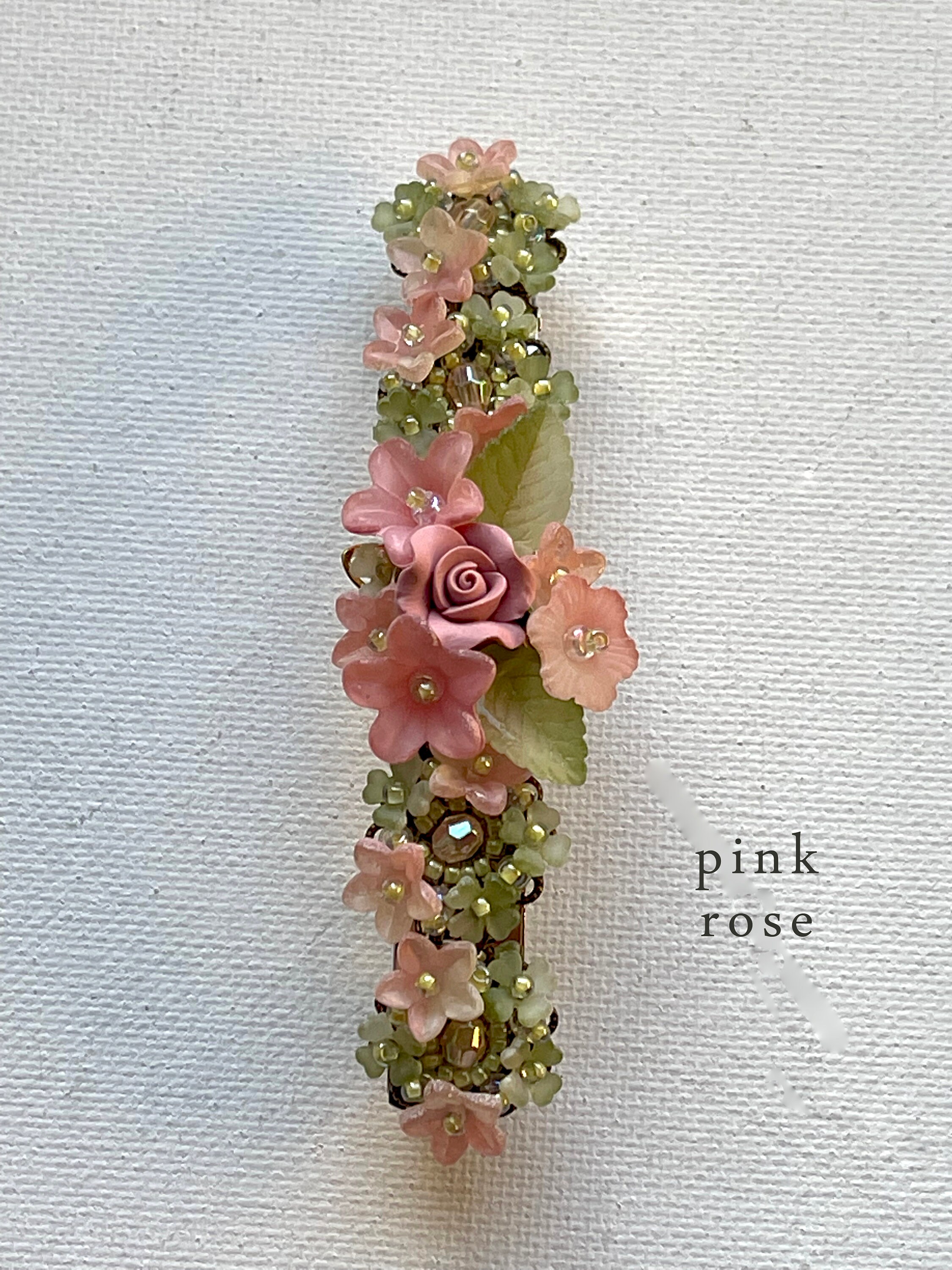 COLLEEN TOLAND Slim Barrette Flower Barette in 6 Colors. Gifts for the ...