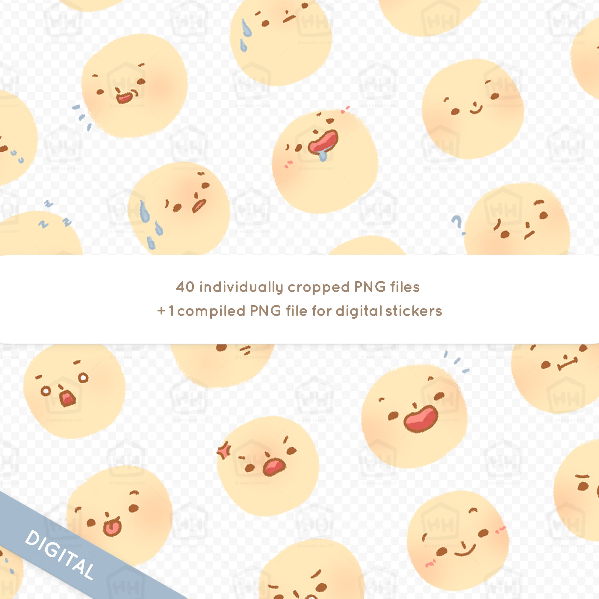 YOJI Emoji Stickers | Digital & Printable - Etsy