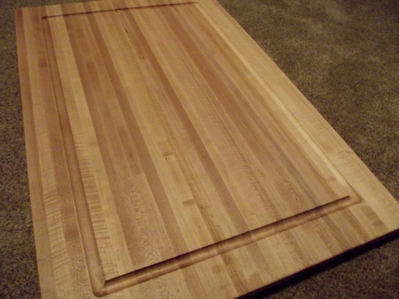 Butcher Block Extra Large Hard Maple With Juice Groove. - Etsy