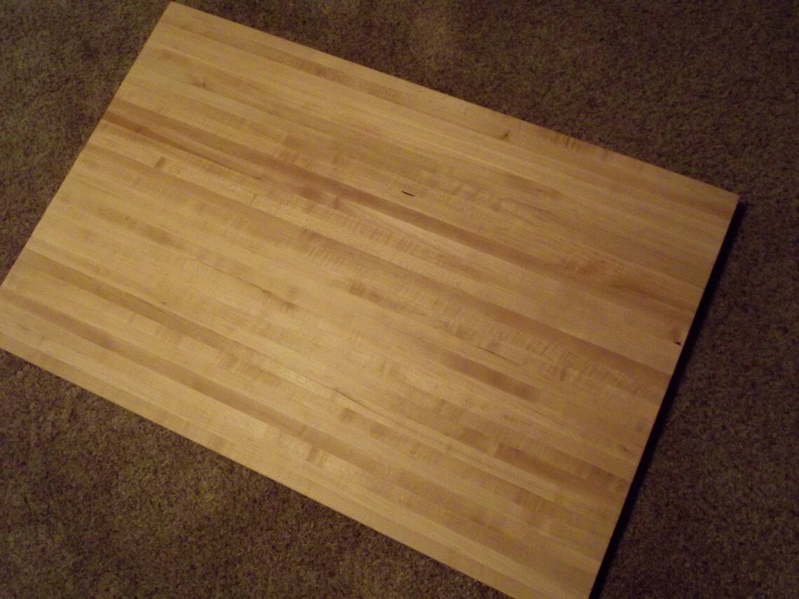 Butcher Block 24"x36" Extra Large Hard Maple "the Beast" Ideal for ...