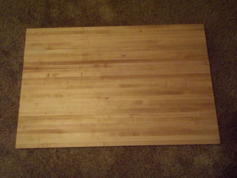 Butcher Block 24"x36" Extra Large Hard Maple "the Beast" Ideal for ...