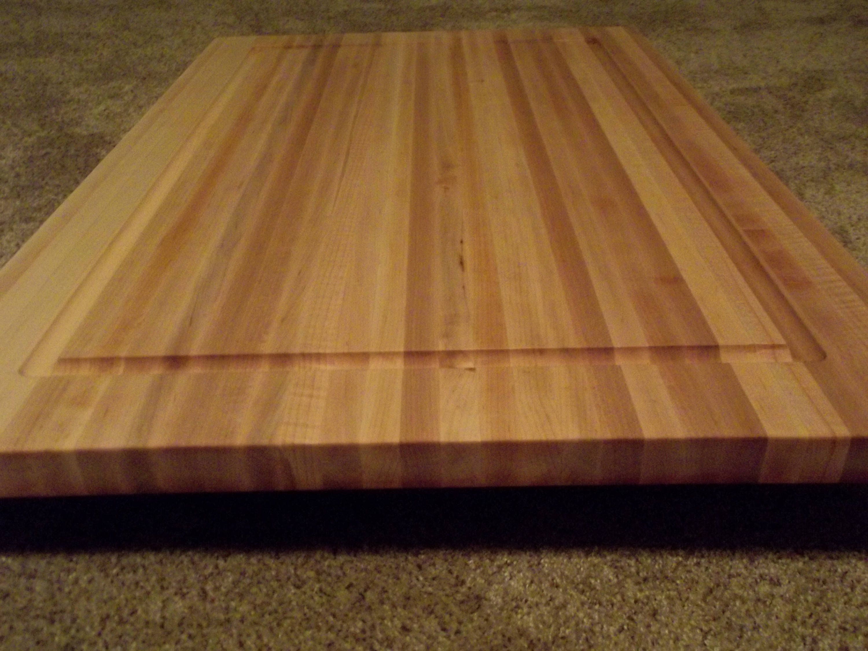 Butcher Block Extra Large Hard Maple With Juice Groove. 2'x3' 1 1/4 ...