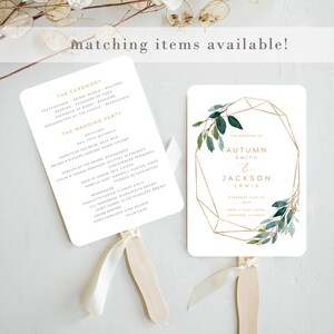 Geometric Wedding Invitation Template Gold Geometric and - Etsy
