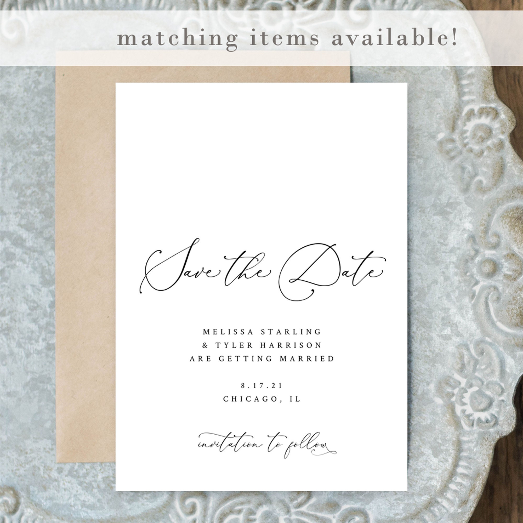 Printable We're Engaged Party Invitation Template - Etsy UK