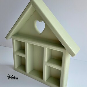 Matcha Green Home Accents, Display Case, Shadow Box, Wall Curio Cabinet ...