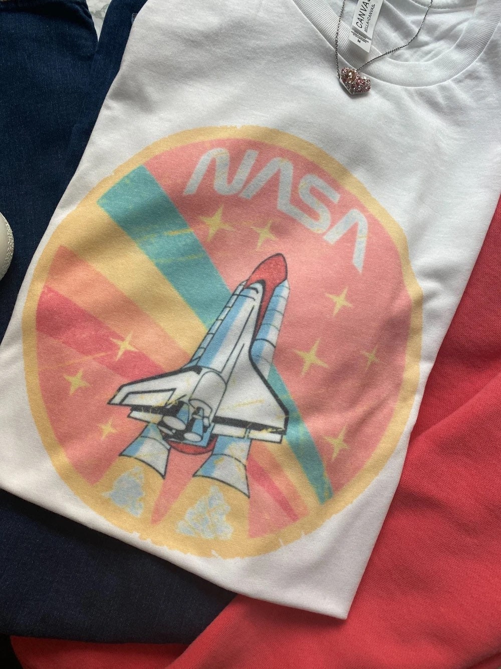 Nasa/ Unisex Tee/ Vintage Feel - Etsy