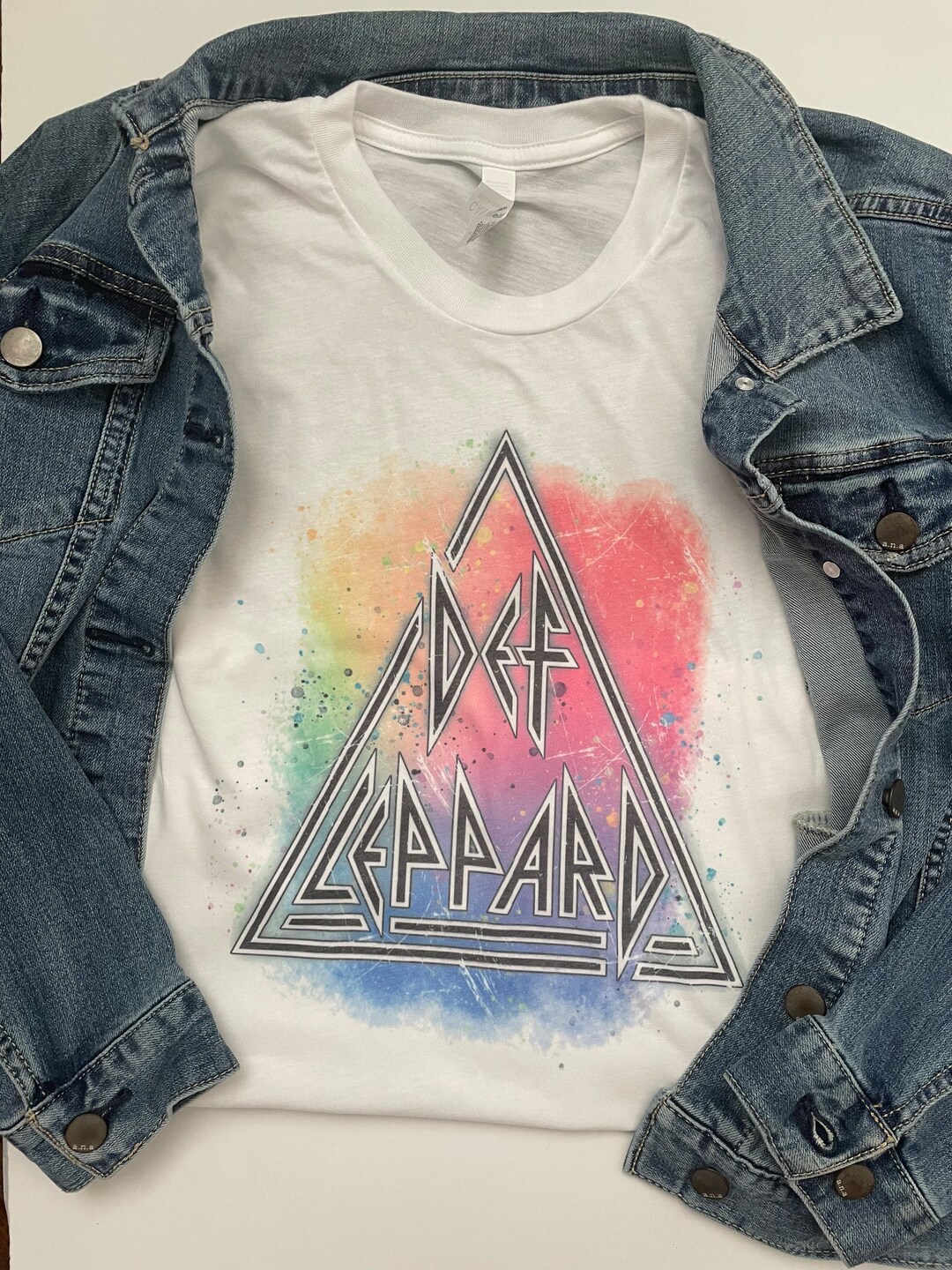Def Leppard Colors/unisex /vintage Feel - Etsy