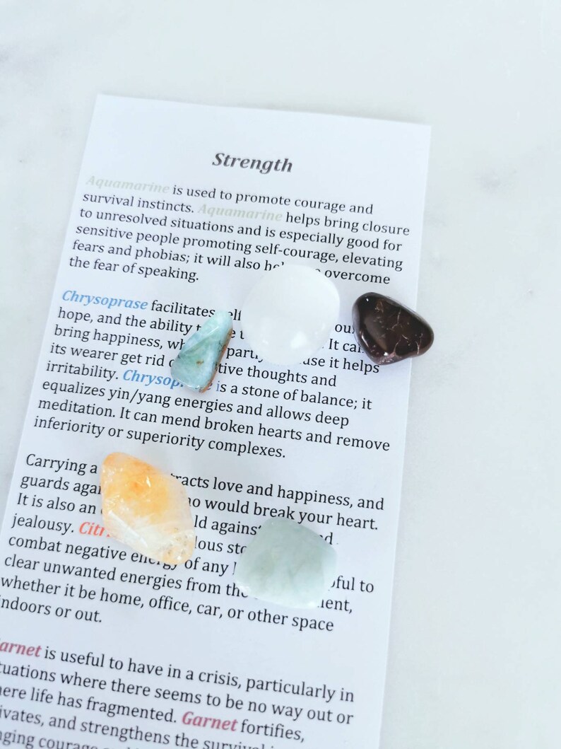 Strength Crystals: Crystals for Strength - Etsy