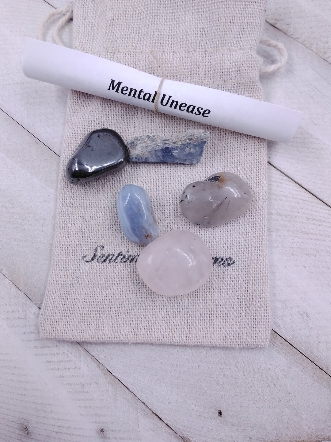 Serenity Crystal Affirmation Kit - Etsy