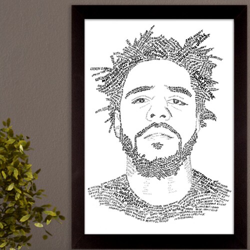 J. Cole Lyric Poster - Etsy