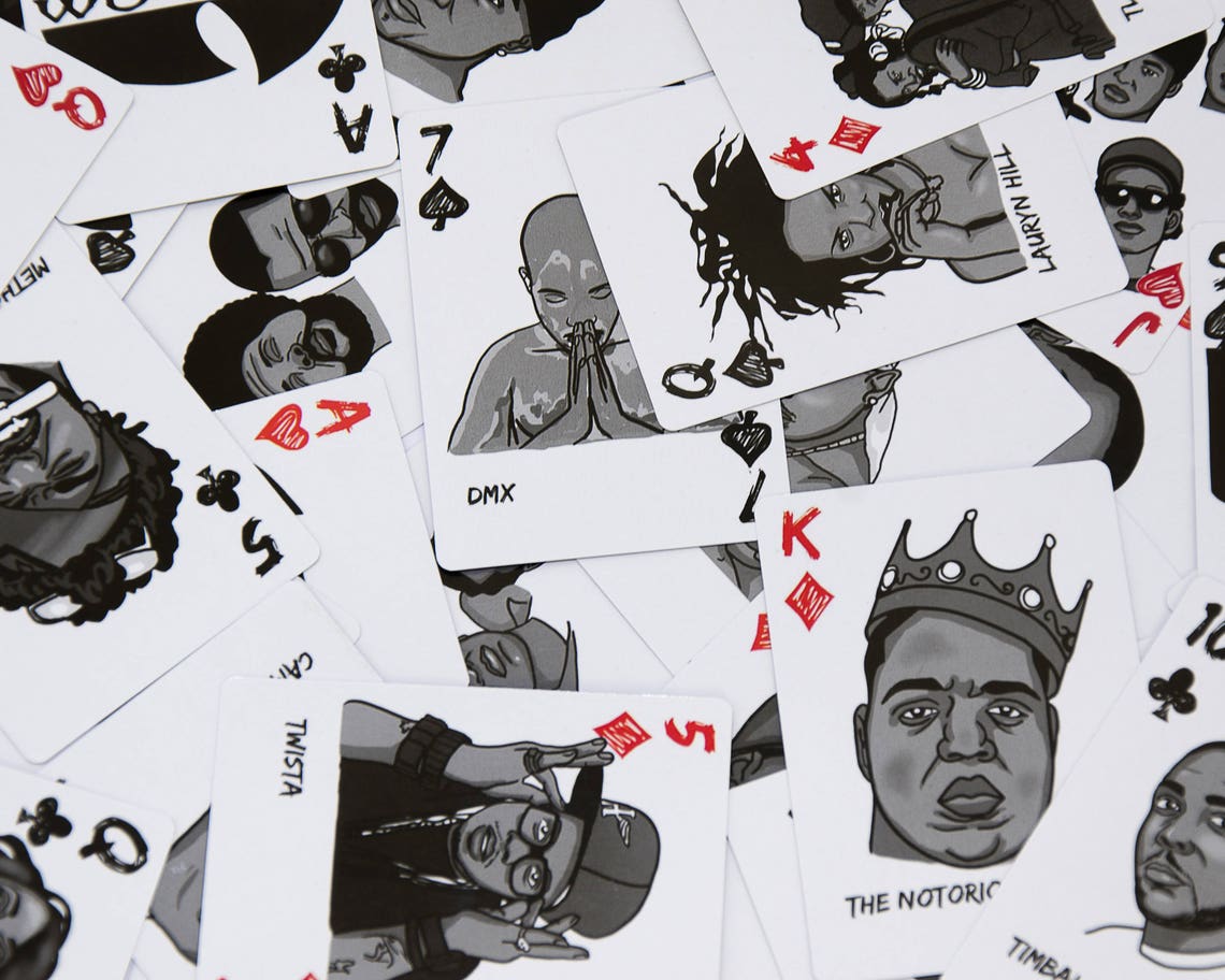Classic Hip-hop Playing Cards - Etsy
