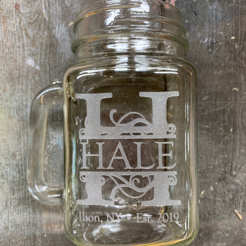 Custom Mason Jar - Etsy