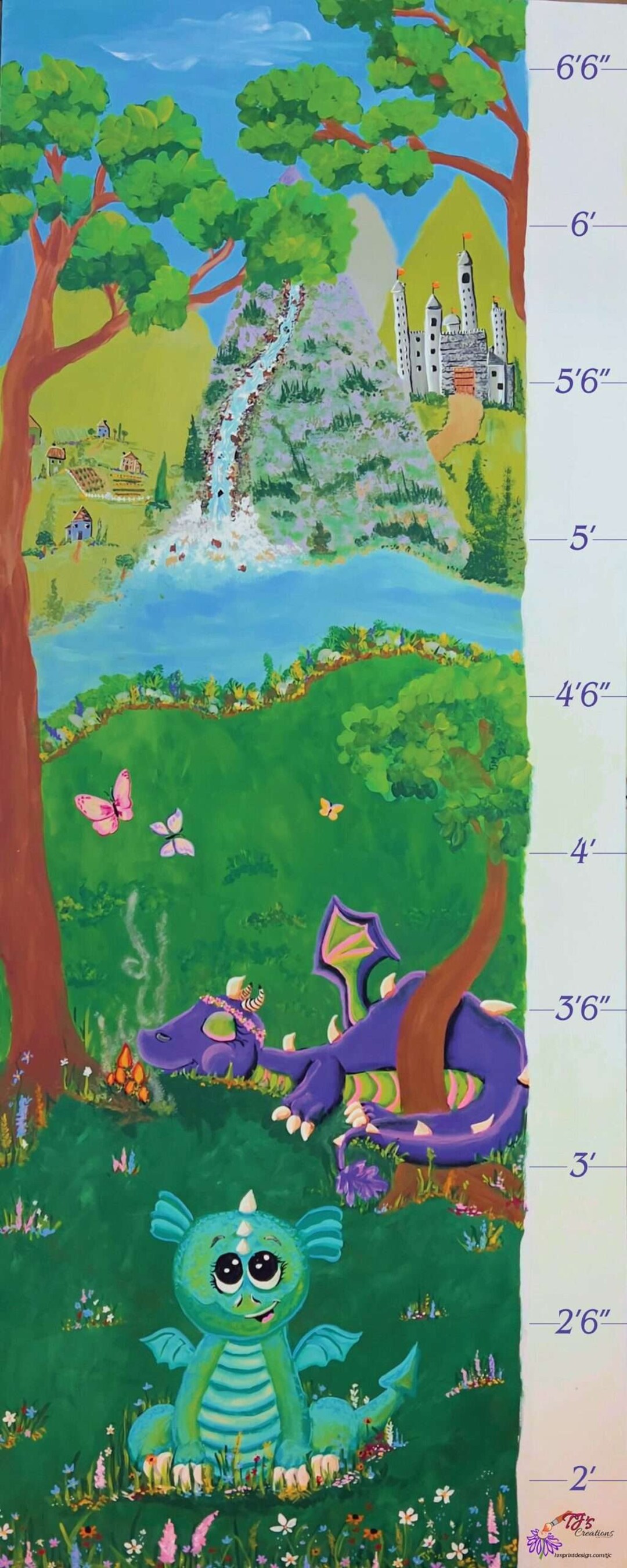 Dragon's Growth Chart - Etsy