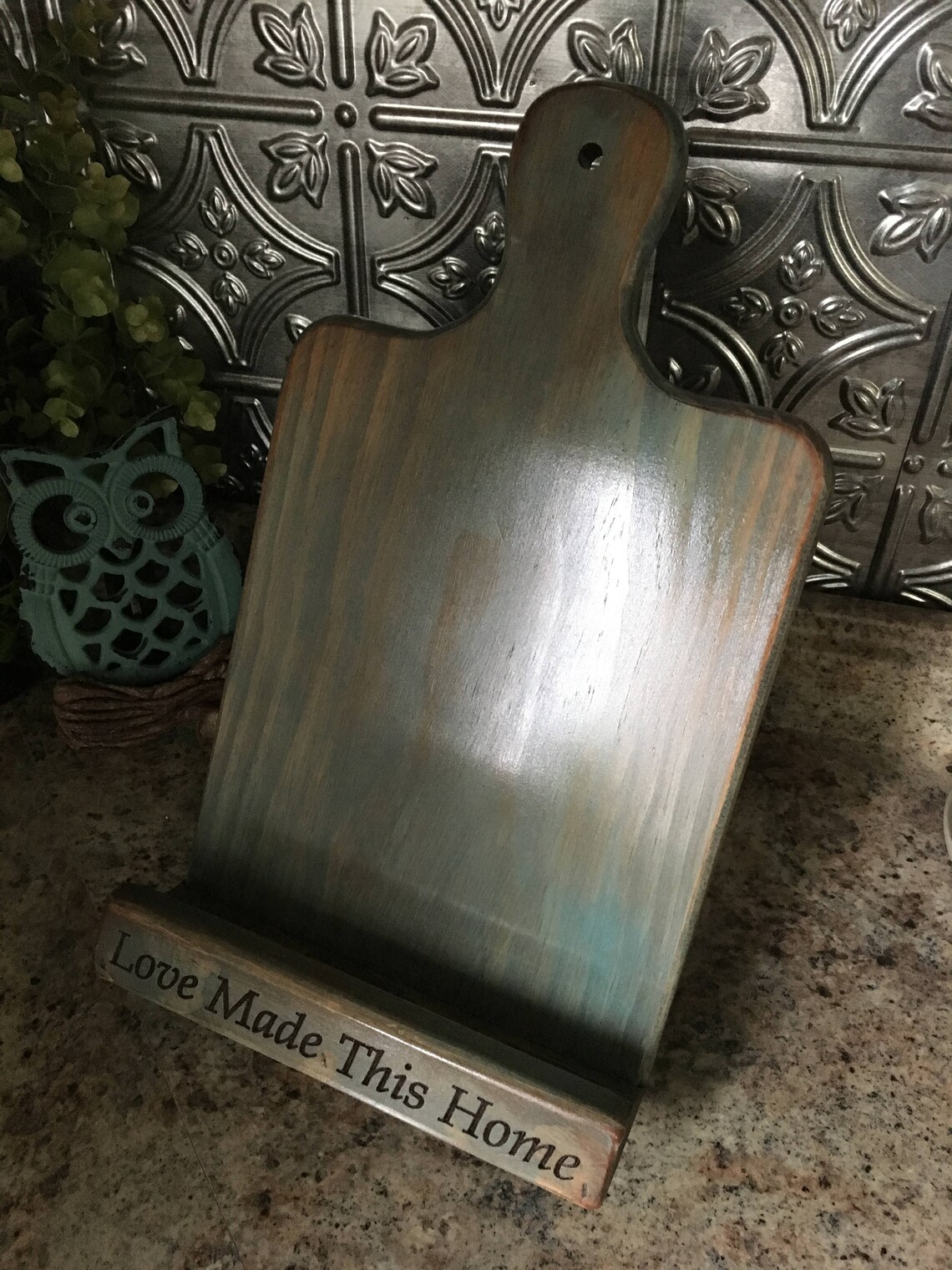 Personalized Recipe Book Ipad Stand Tablet Stand Kitchen - Etsy