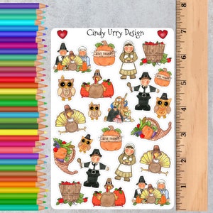 Big Thanksgiving 2 Decor Sticker. Bigger Sticker to Compliment Smaller ...