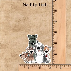 Dog Best Friends Laminated Car Decal, Tumbler Decal, Weatherproof ...