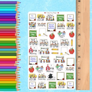 School Event Reminder Decorative Sticker, Bullet Journal, All Planner ...