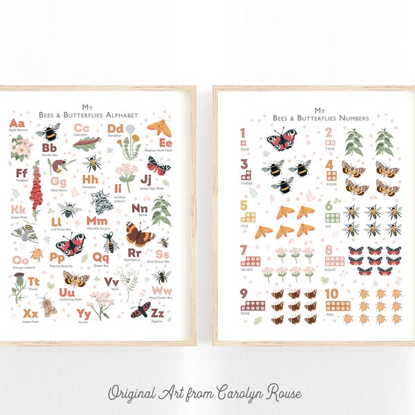 Cottagecore Alphabet - Etsy