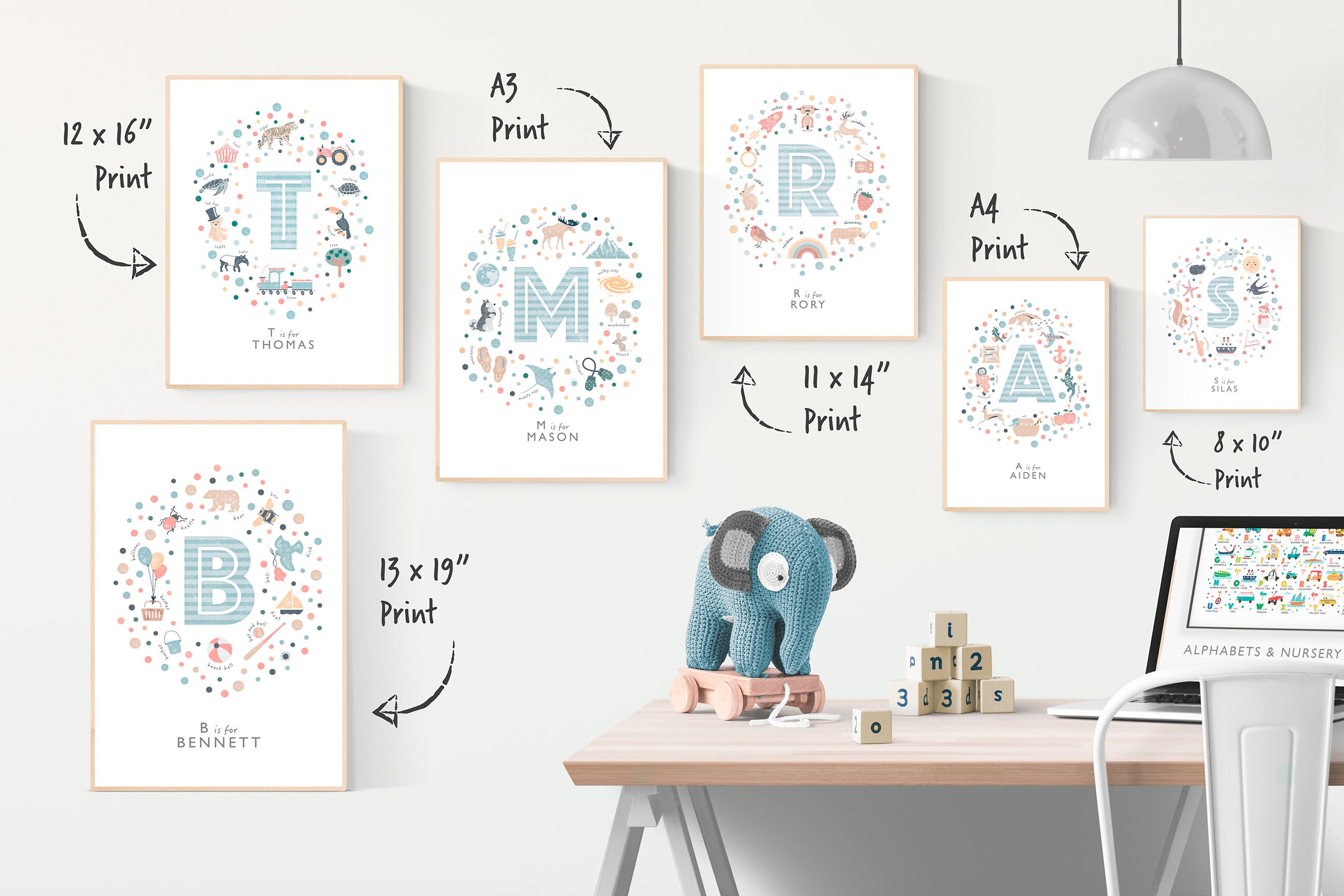Letter O Baby Letters Name Print Initial Letter Print - Etsy UK