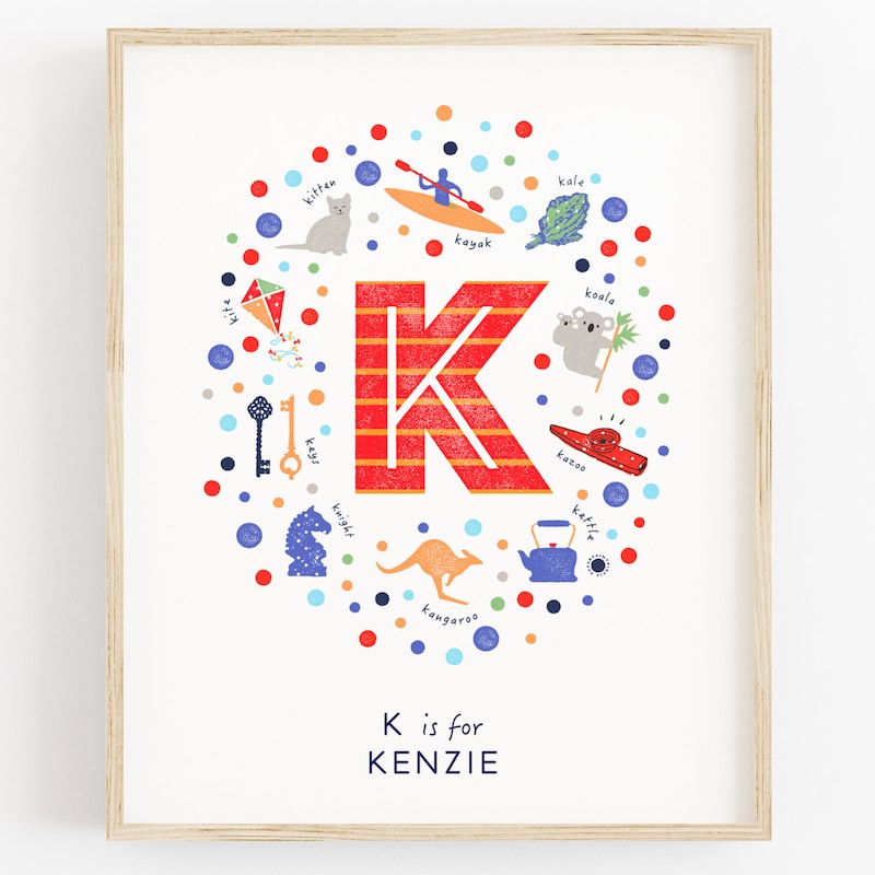 Letter K Print - Etsy