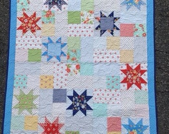 Bursting Stars Quilt Pattern - Etsy