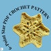 6-point Star Crochet Pattern PDF Digital Download - Etsy