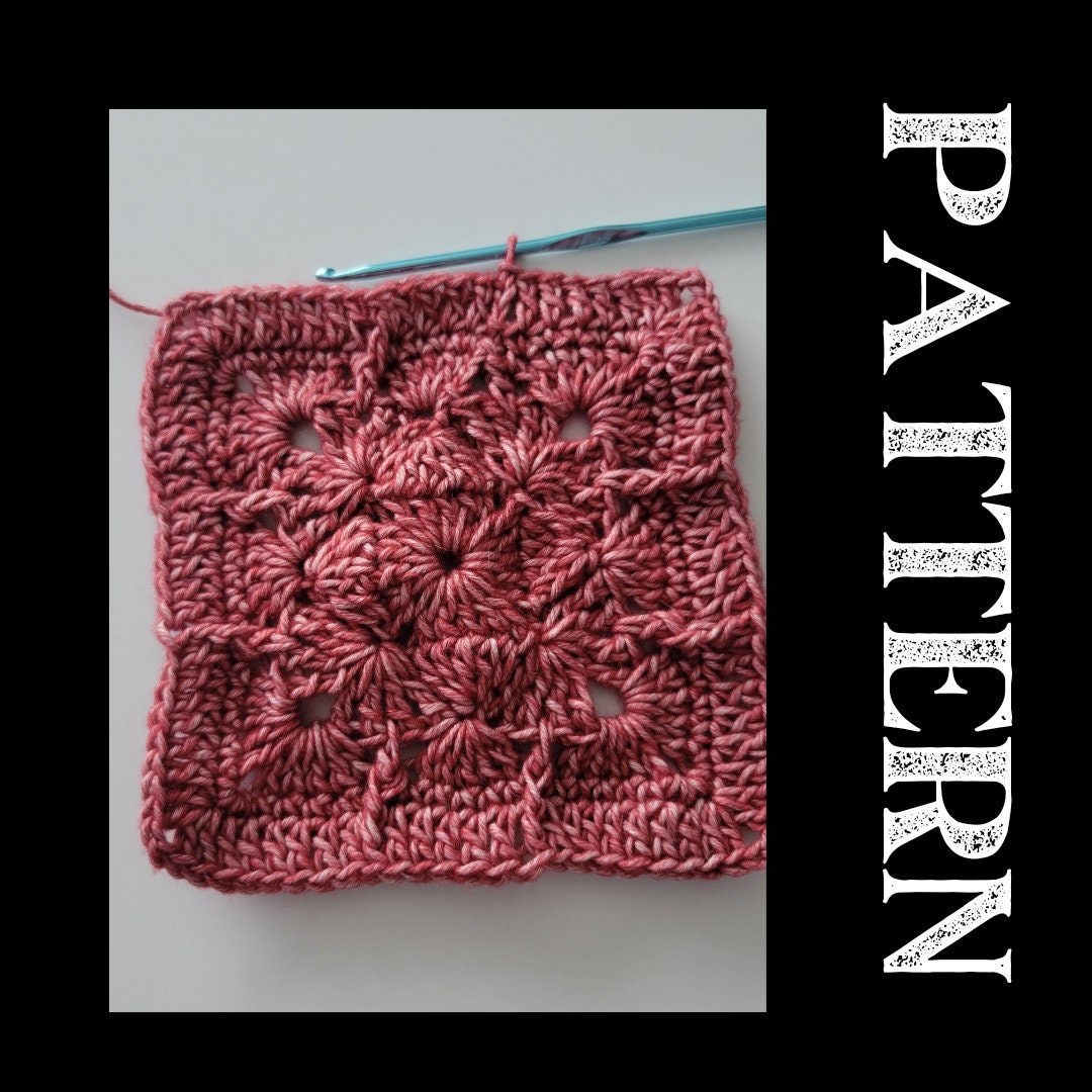 Elegant Granny Square PDF Crochet Pattern (with Pictures) - Etsy