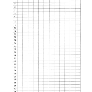 Homeschool Attendance Log - Minimalist Design - Etsy