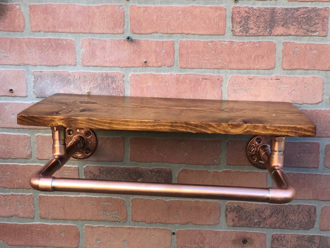Industrial Rack Pipe Copper - Pipe Rack - Industrial Shelf - Industrial ...