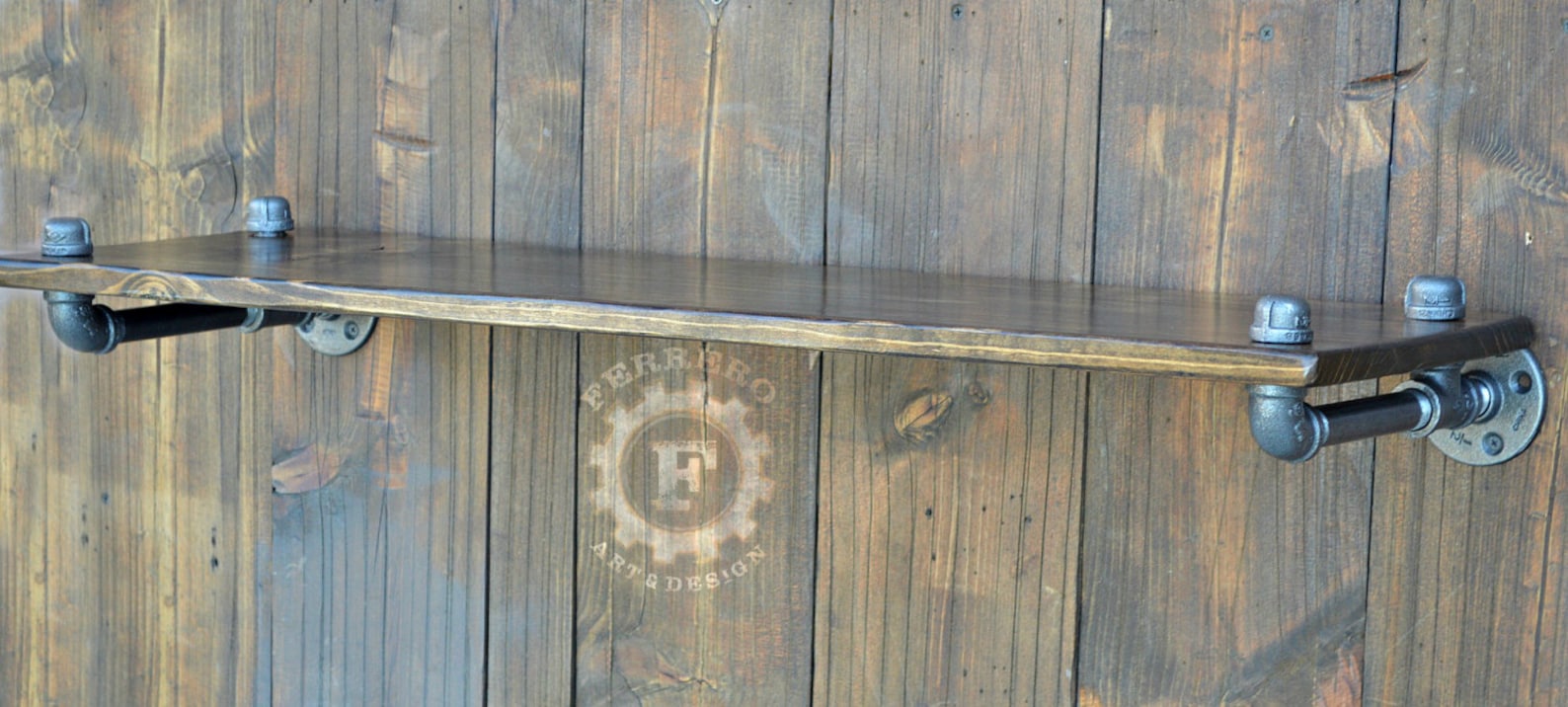 Steampunk Shelf, Pipe Shelf, Book Shelf, Industrial Shelf, Industrial ...