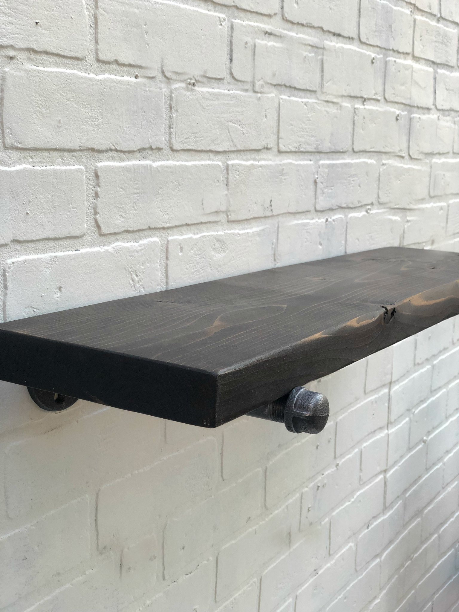 Floating Shelf Industrial Shelves Floating Shelf Reclaimed | Etsy