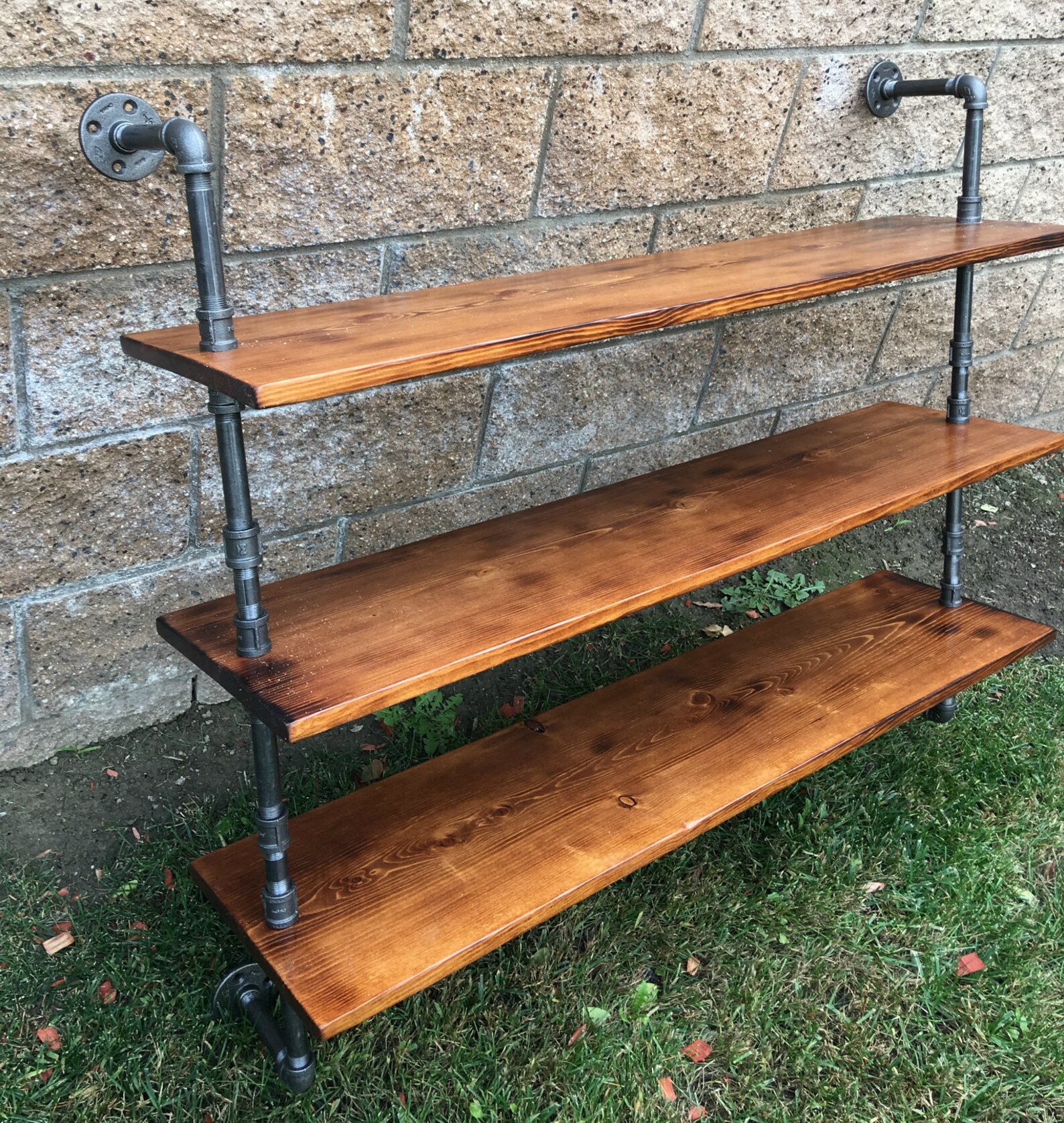 Pipes Shelf, Industrial Shelf, Wall Shelf, Pipe Shelf, Industrial Decor ...