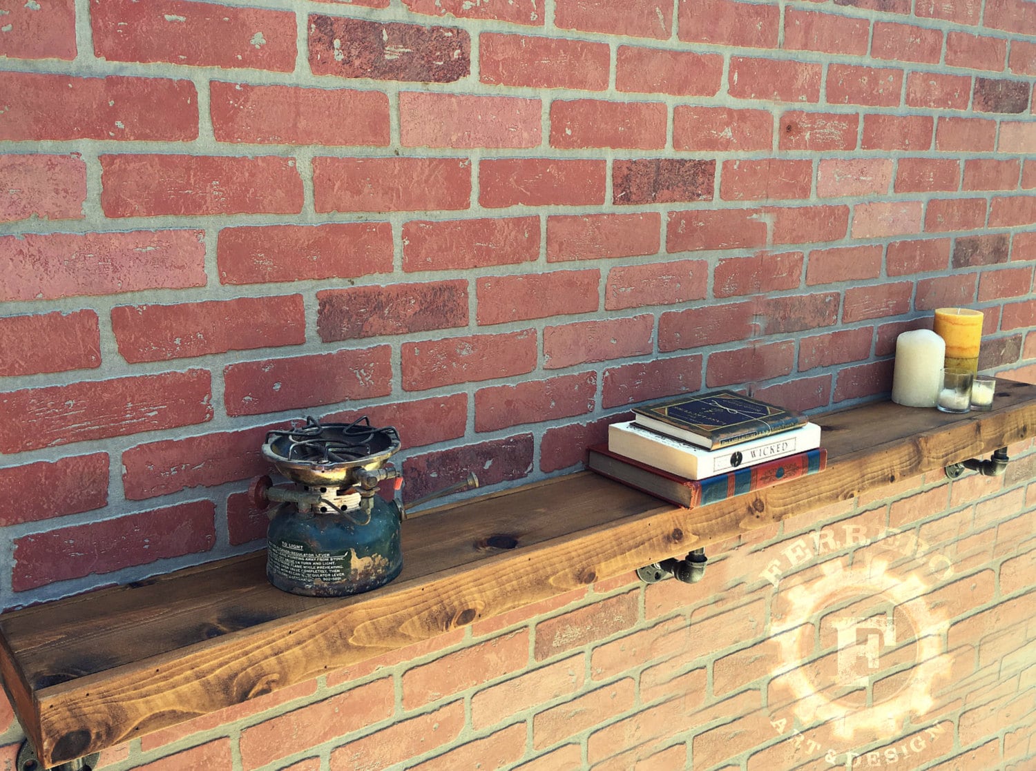 Rustic Shelf Steampunk Shelf Industrial Shelf Shelves | Etsy