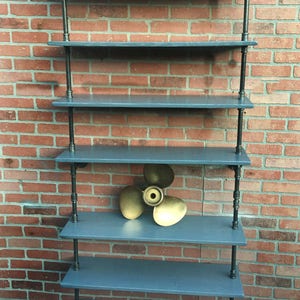 Pipe Shelf Steampunk Shelf Industrial Shelf Rustic Shelf - Etsy