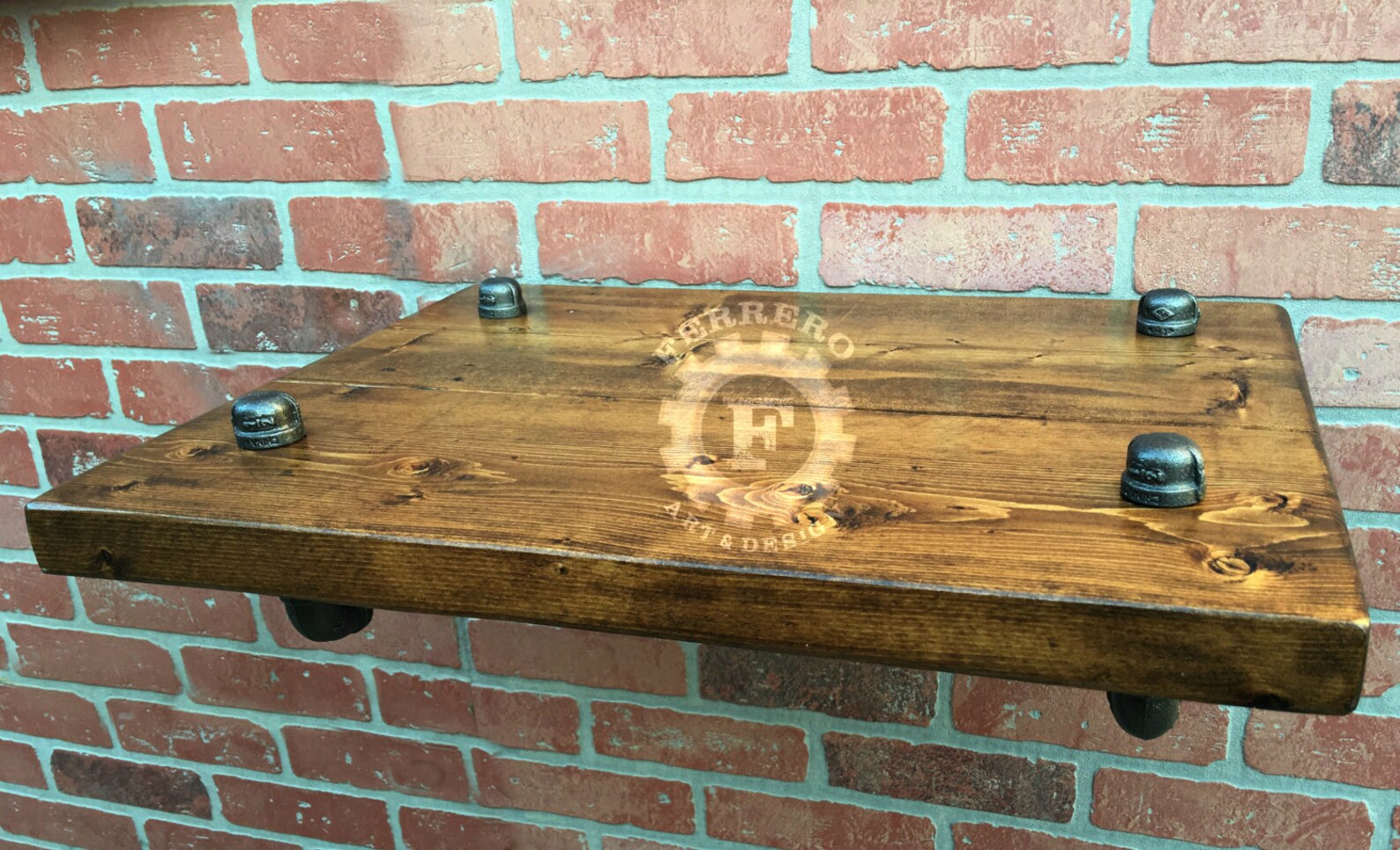 Rustic Shelf Steampunk Shelf Industrial Shelf Wall Shelf | Etsy