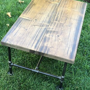 Table Rustic, Living Room, Industrial, Pipes, Pipes Shelving, Tables - Etsy