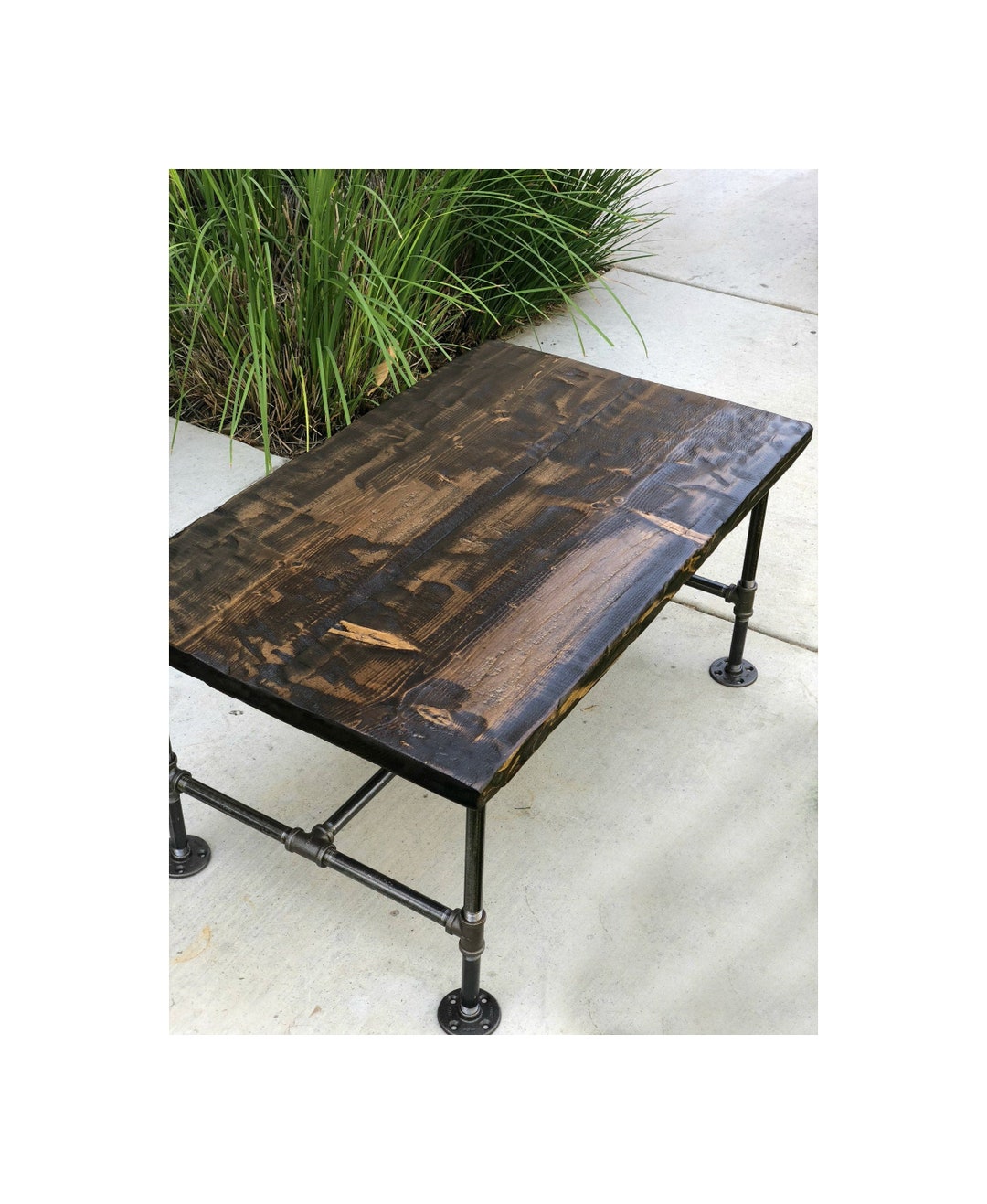 Rustic Table, Side Table, Industrial Pipes, Pipes Shelving, Tables - Etsy