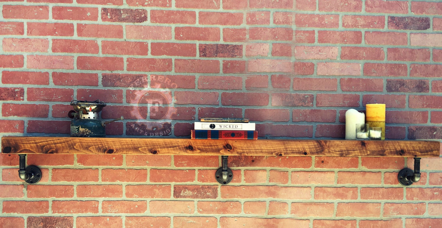 Rustic Shelf Steampunk Shelf Industrial Shelf Shelves | Etsy