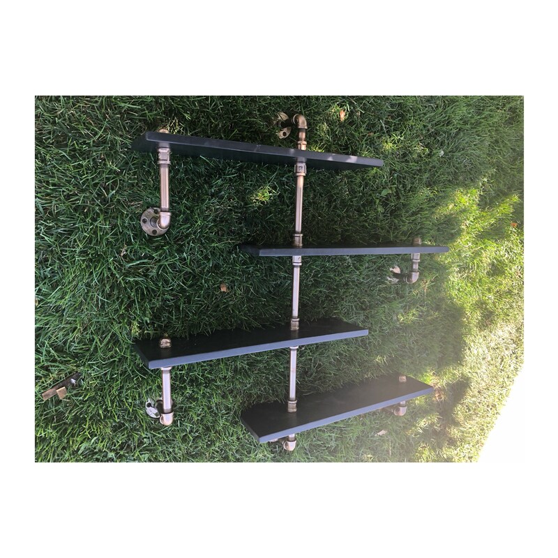 Gold Pipe Shelves - Etsy