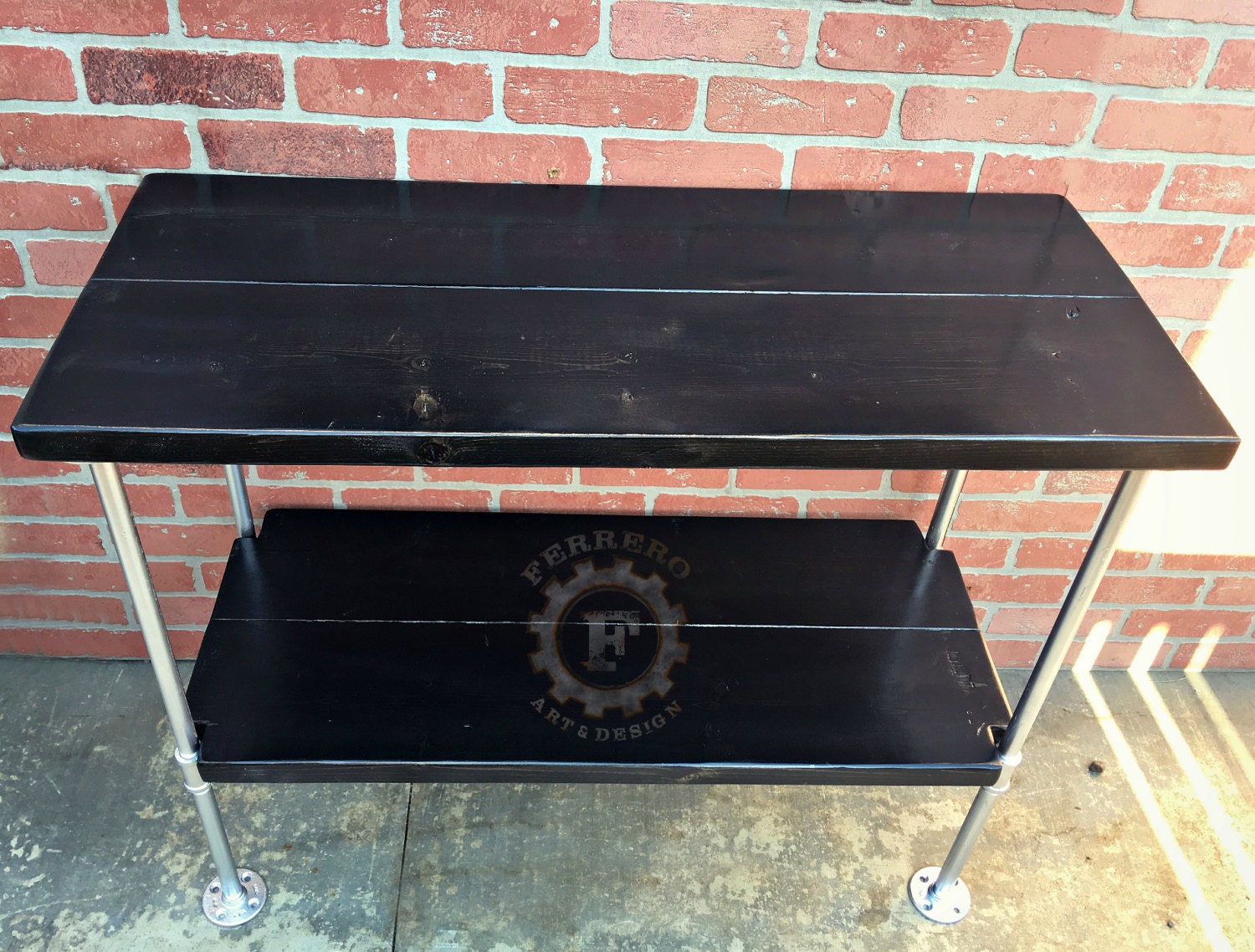 Industrial Table Pipe Table Industrial Decor Steampunk | Etsy